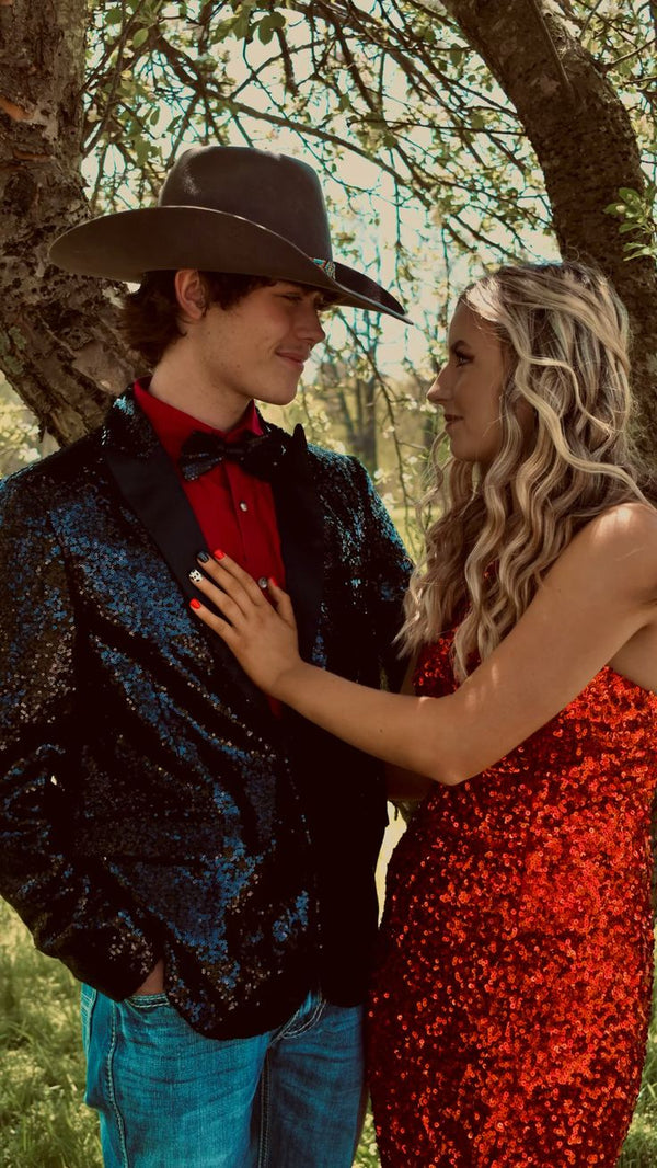 Red Prom Dresses, Sequin Prom Dresses, Bodycon Party Dress – prommirror